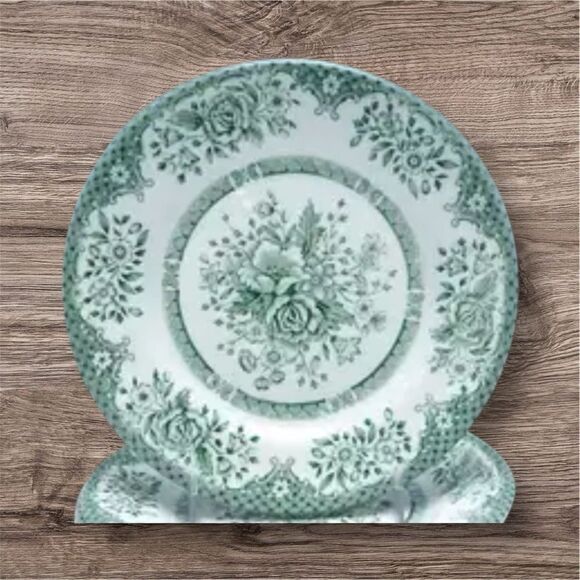 Vintage | Dining | Vintage Elegant Creamand Green Decorative Plate ...